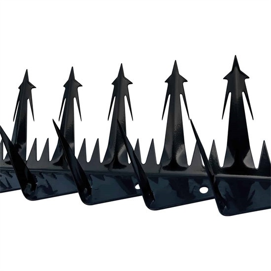 Wall spikes perimeter security applications